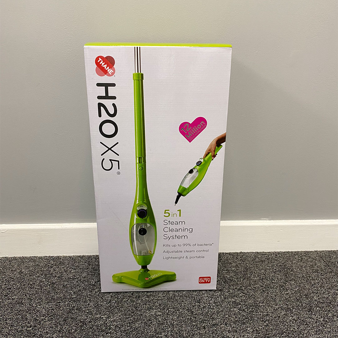 What’s in the box – H2O X5 Steam Cleaner – Thane UK – Solution Centre